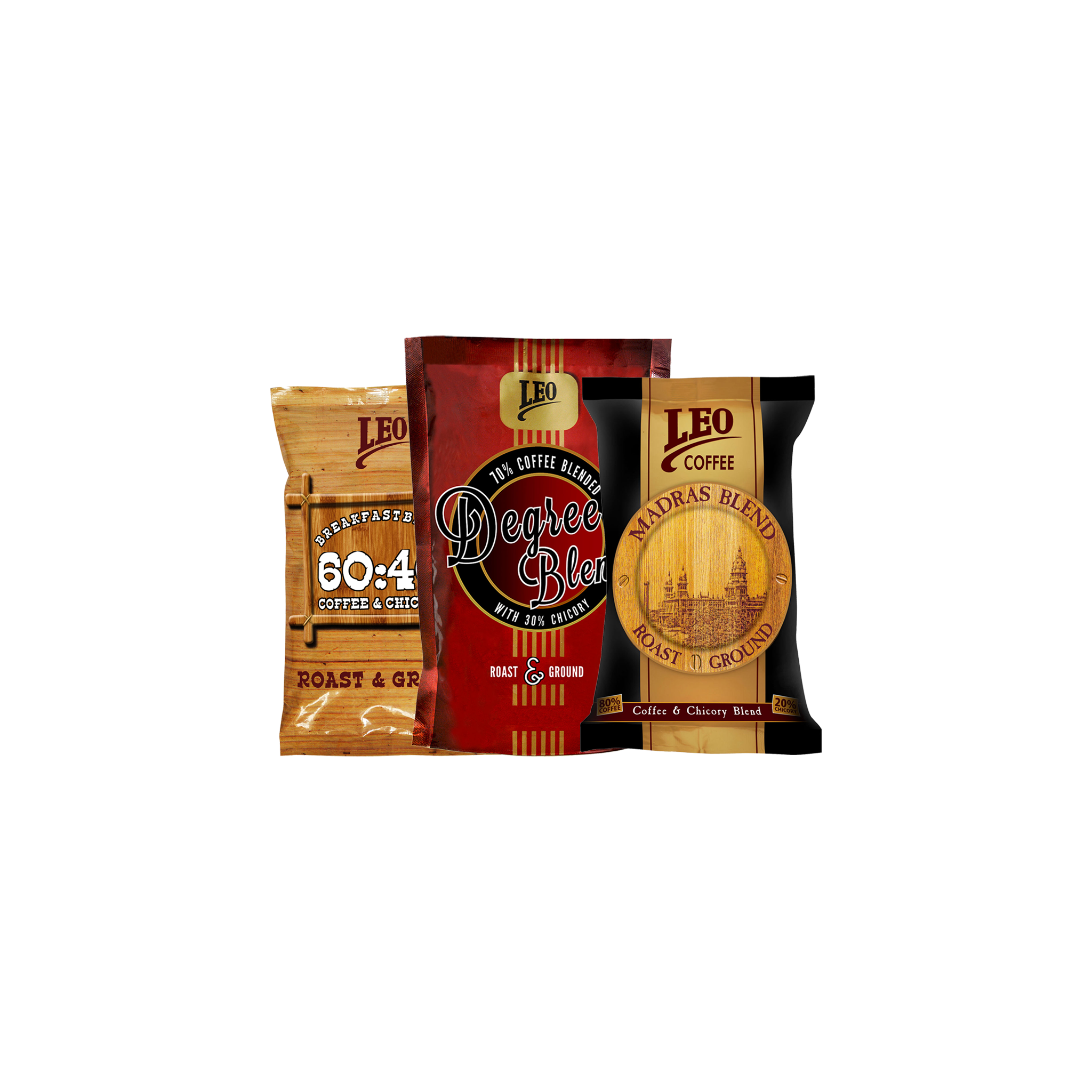 Chicory Blend Mini Combo - Leo Coffee